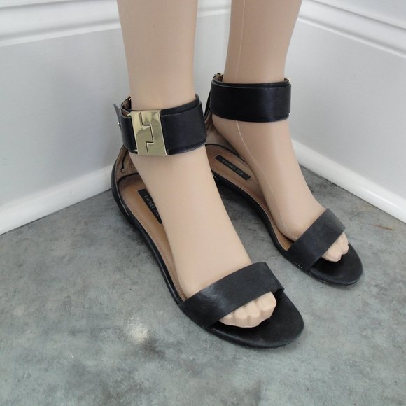 Rachel Zoe | Shoes | Rachel Zoe Leather Flats Gladys | Poshmark